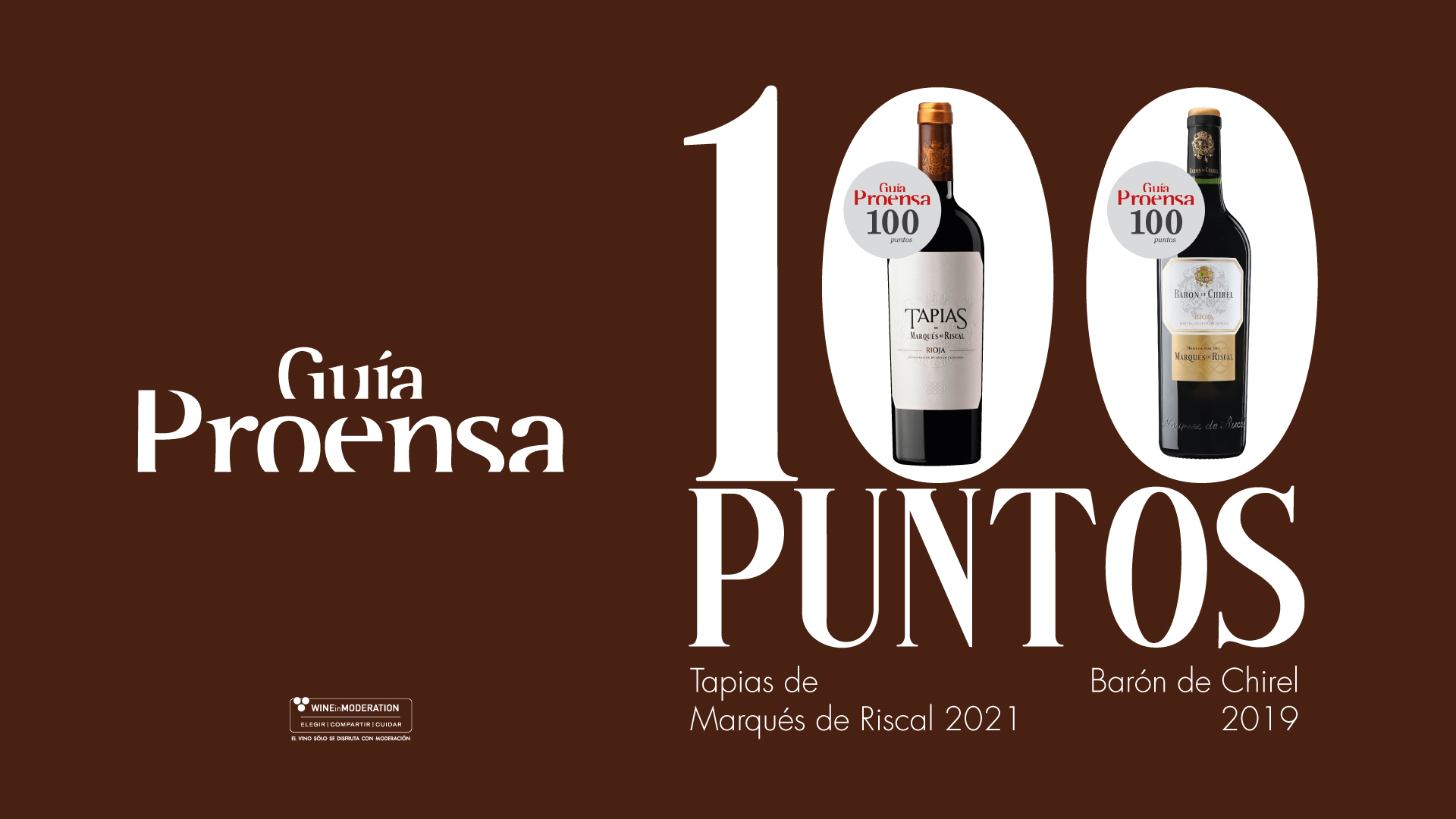 Double success for the wines of Marqués de Riscal in the Guía Proensa ...